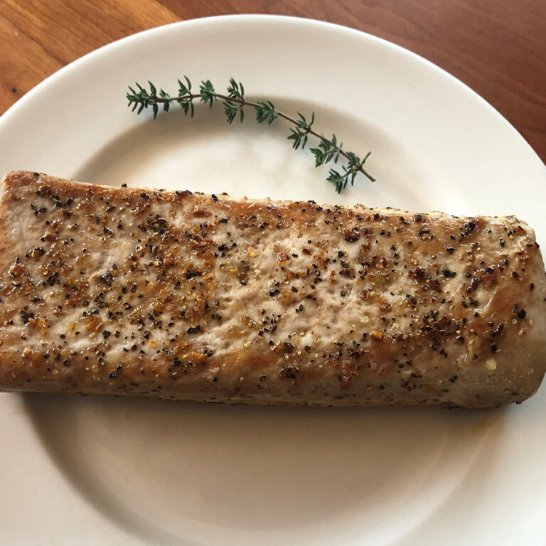 Sliced Seared & Seasoned Saku Block - Island Brand Seafood